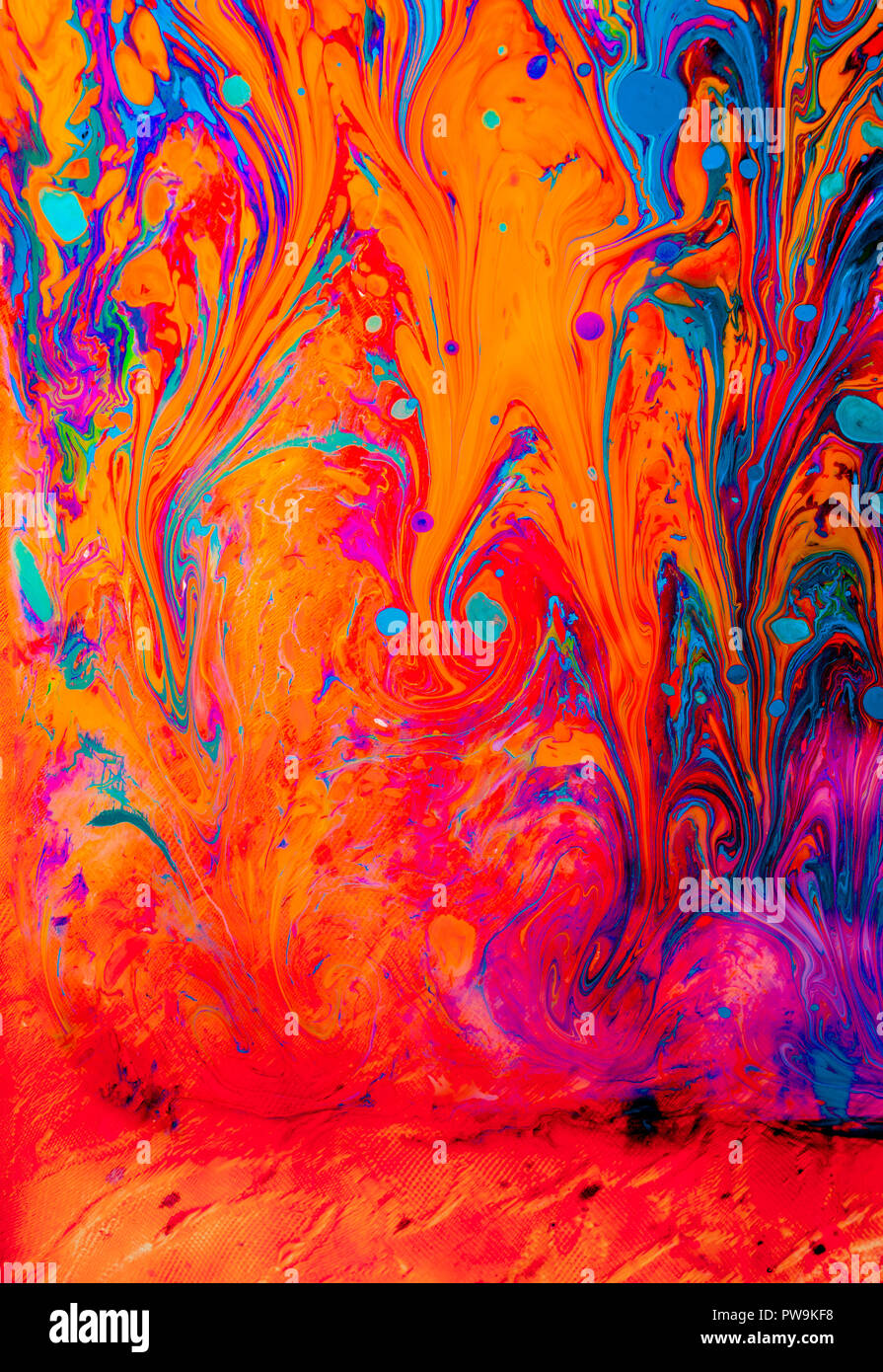Traditional marbling artwork patterns as colorful abstract background ...