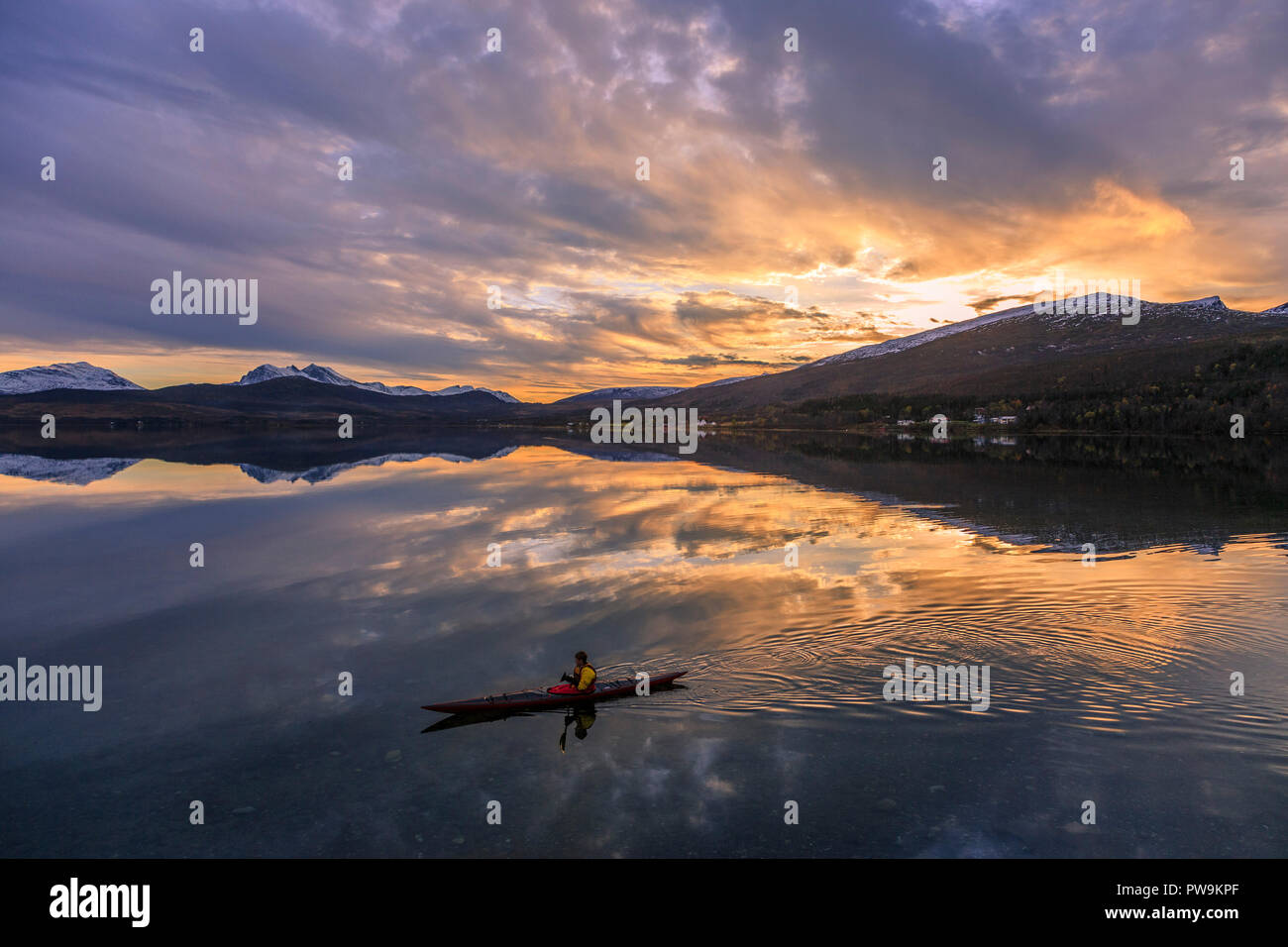 Kvaloya kayak hi-res stock photography and images - Alamy