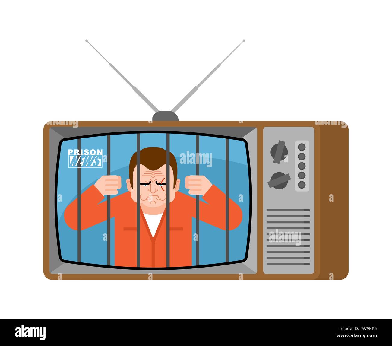 Prison news old tv. Prisoner Live broadcasting. jailbird broadcasting ...
