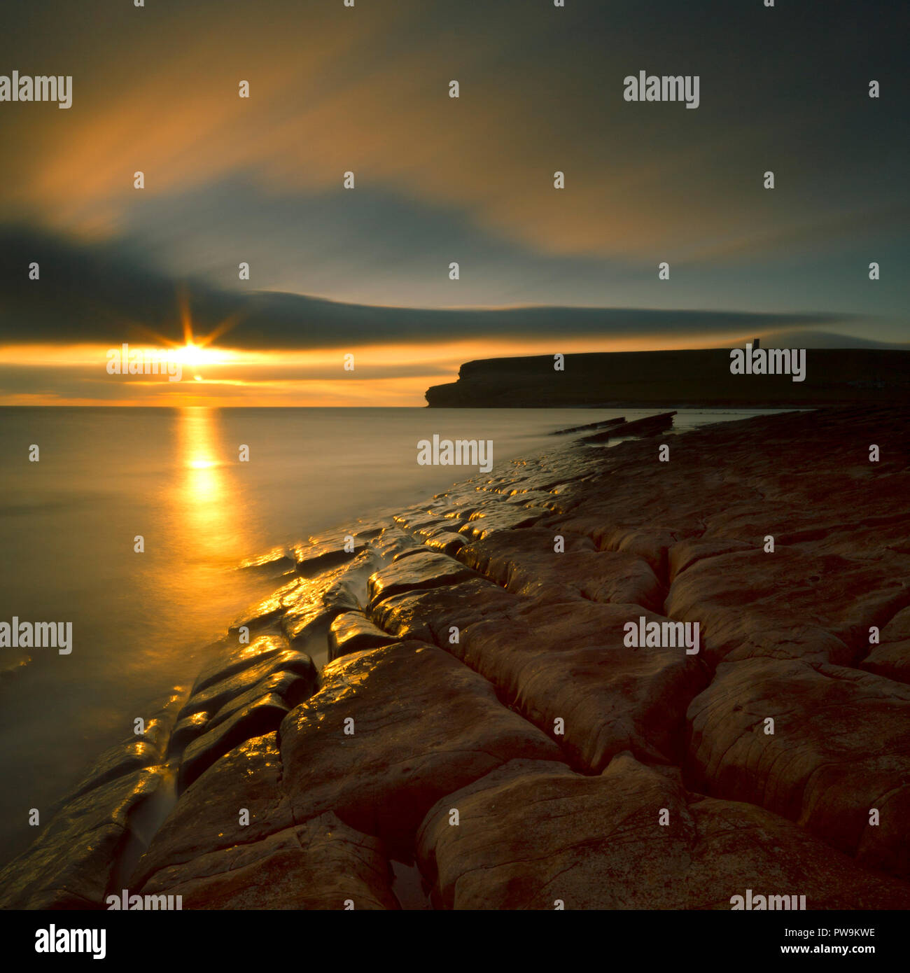 Orkney sunset scotland hi-res stock photography and images - Alamy