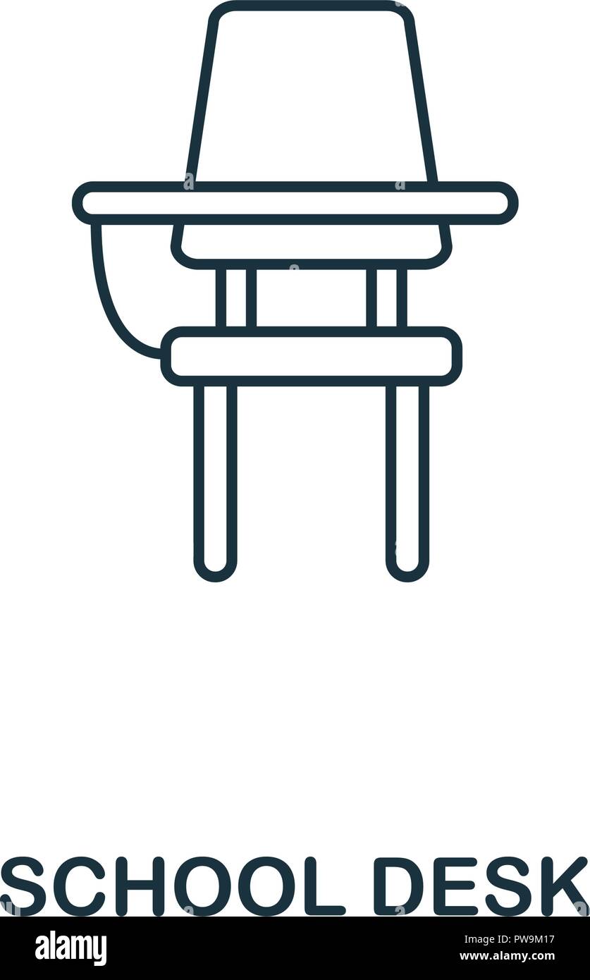 How To Draw A Classroom Desk