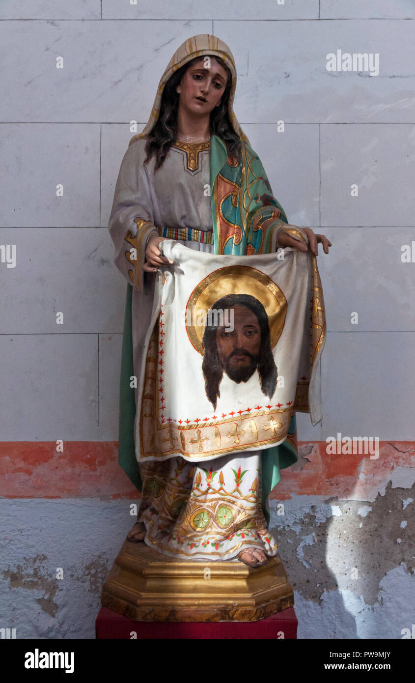 Estatua de la Verónica en la Catedral (Santa María de la Asunción) de ...