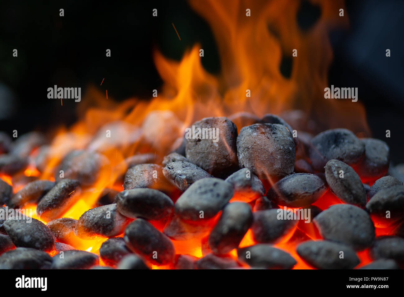 Coal fire family hi-res stock photography and images - Alamy