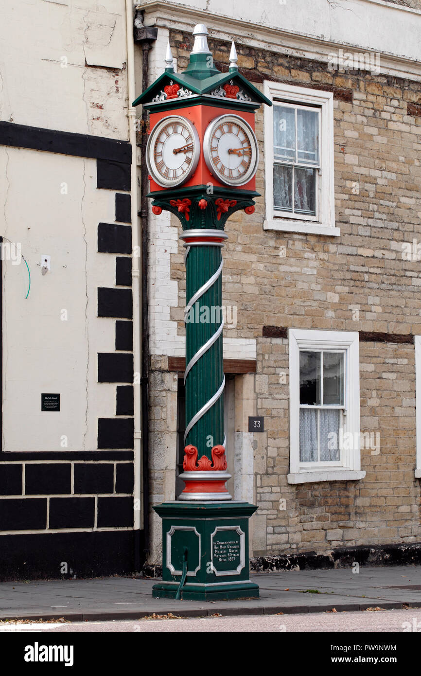 Diamond Jubilee clock, . Erected in 1898 to celebrate Queen Victoria's ...