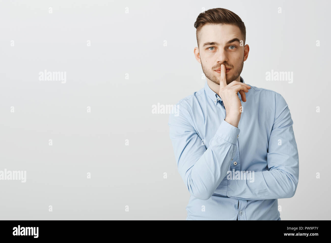 Shush up hi-res stock photography and images - Alamy