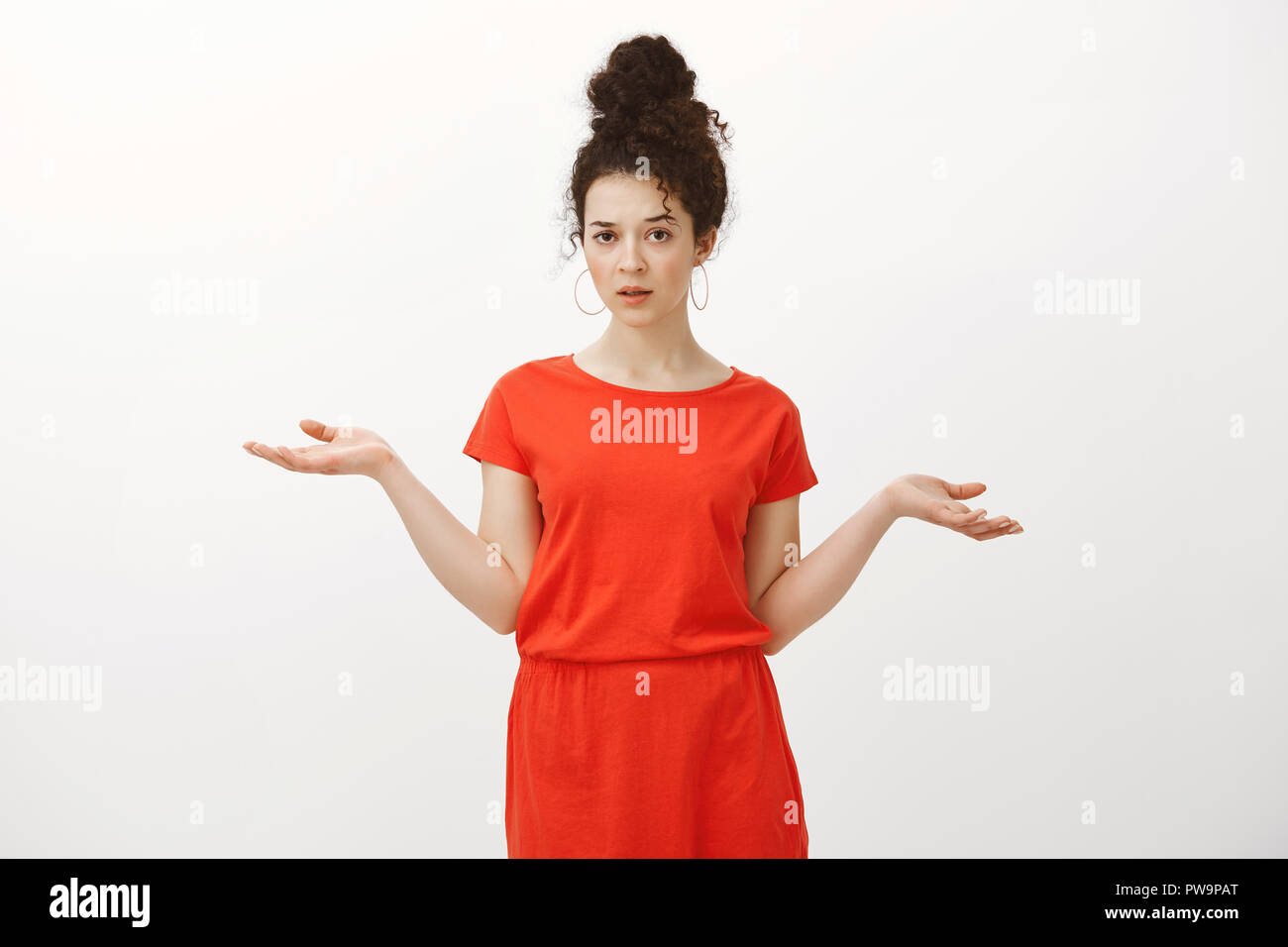 Unaware woman hi-res stock photography and images - Alamy