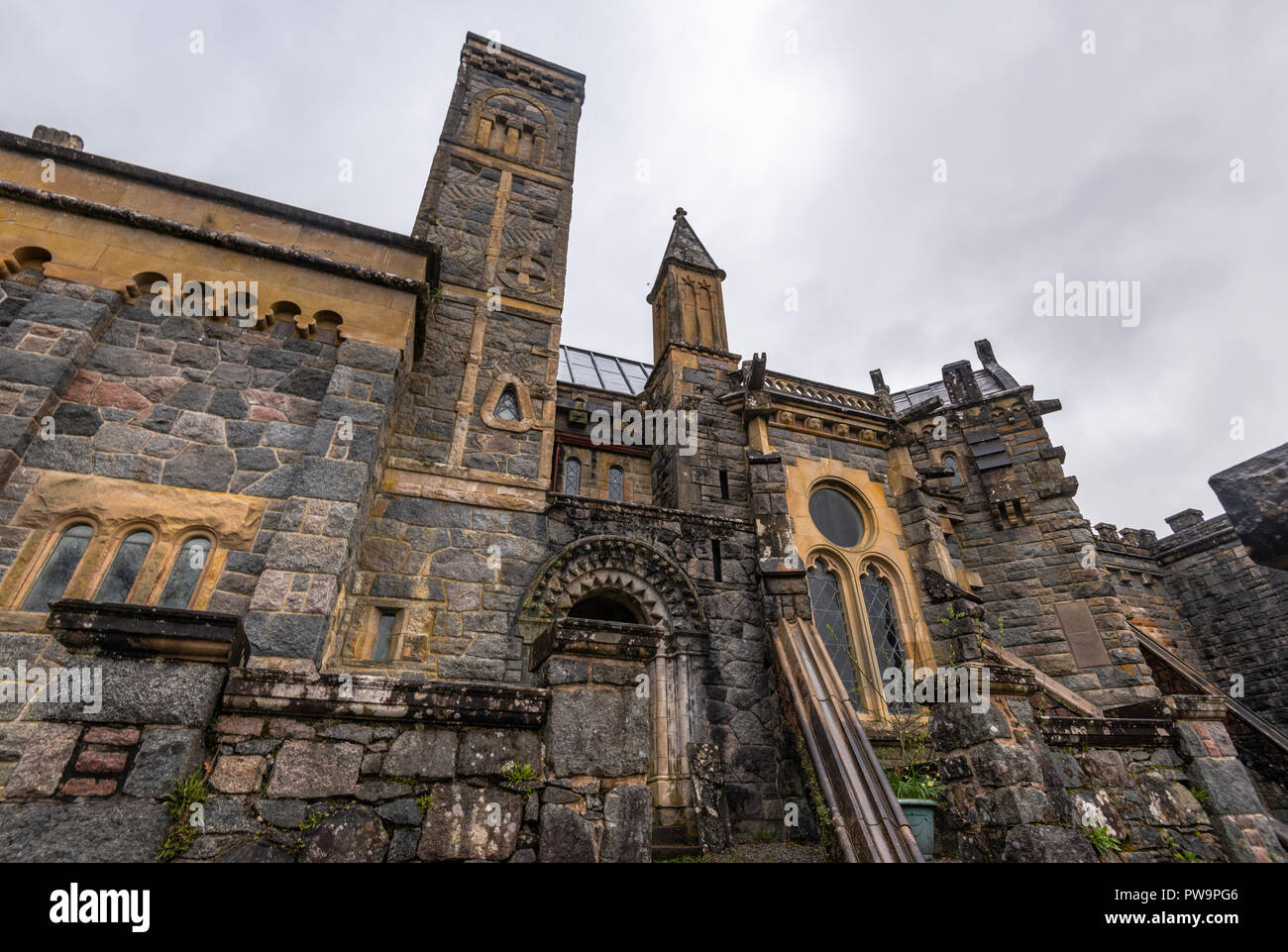 Saint Conan's Kirk, Loch Awe, Scotland Stock Photo - Alamy