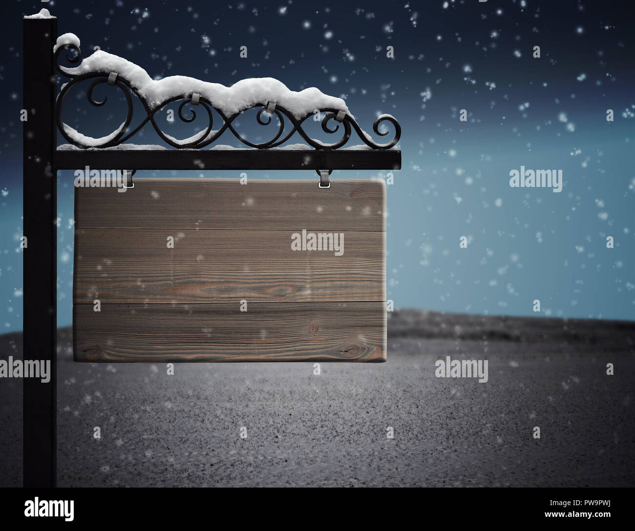 Garden this way board hi-res stock photography and images - Alamy