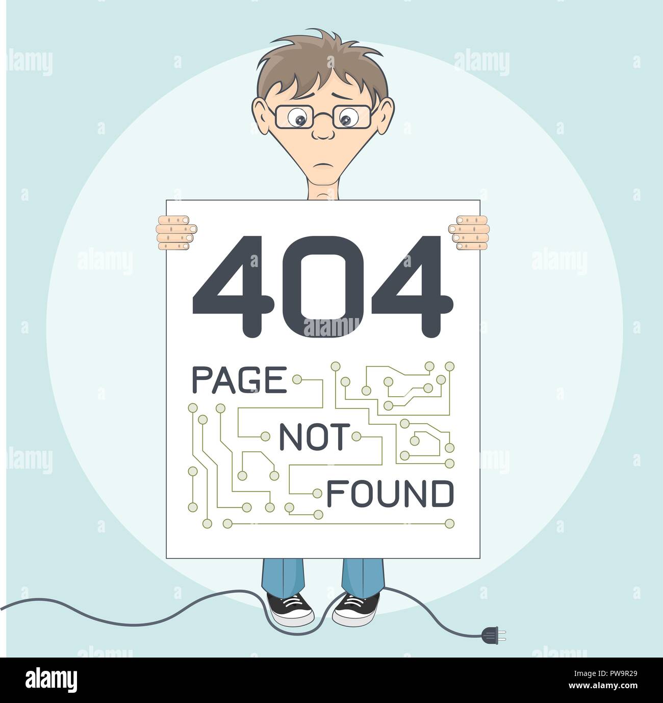 Cartoon programmer man hi-res stock photography and images - Alamy