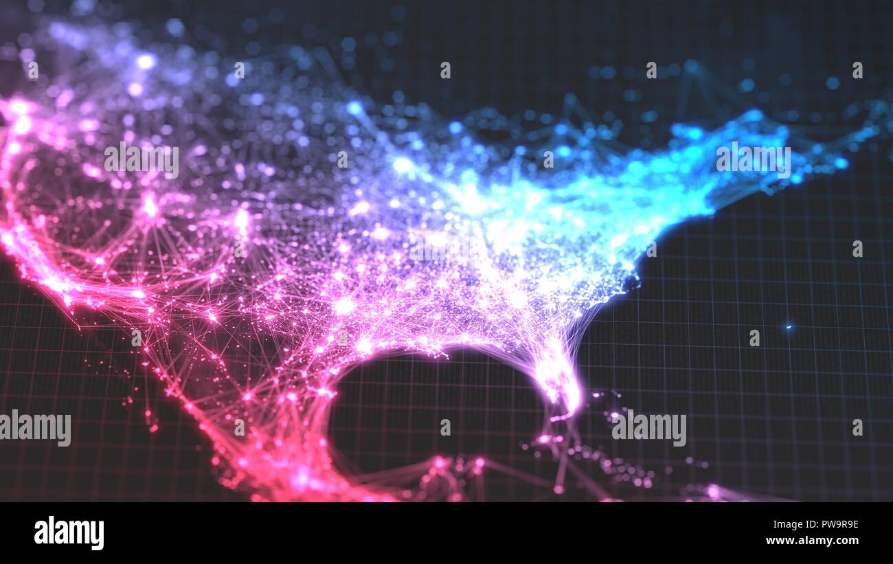 Population density map usa hi-res stock photography and images - Alamy