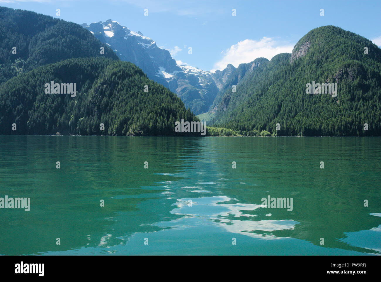Glacier Bay at the north end of Stave Lake in Mission, British Columbia ...