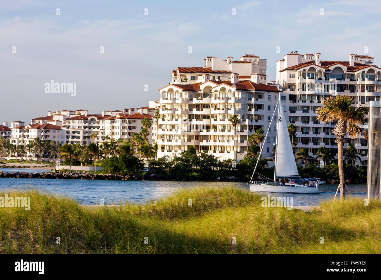 Miami Beach Florida,South Pointe Park,Point,Government Cut,Fisher ...