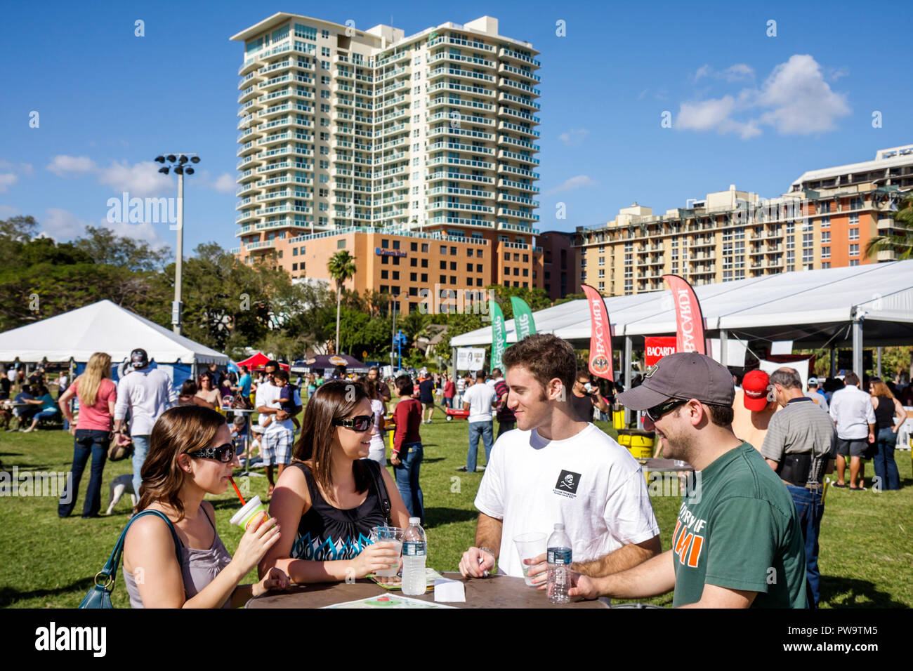 Miami Florida,Coconut Grove,Peacock Park,Great Taste of the Grove ...