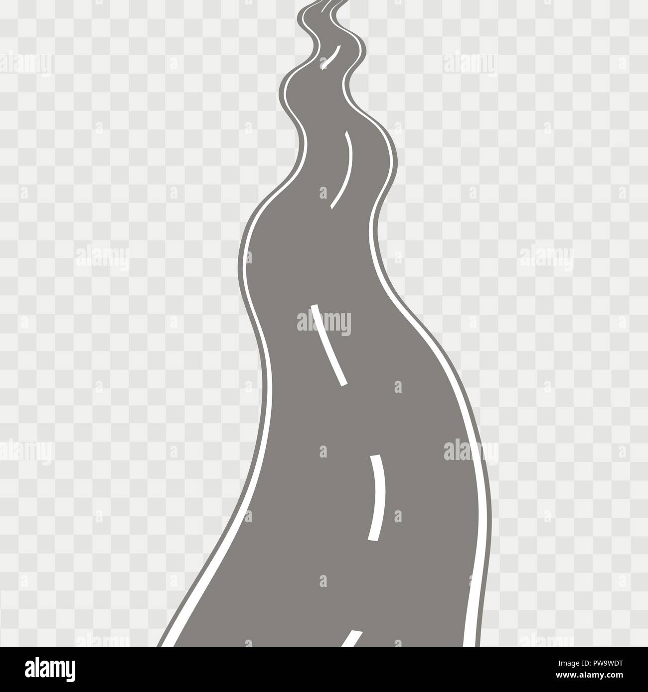 Curved Path Vector Vectors High Resolution Stock Photography and Images ...