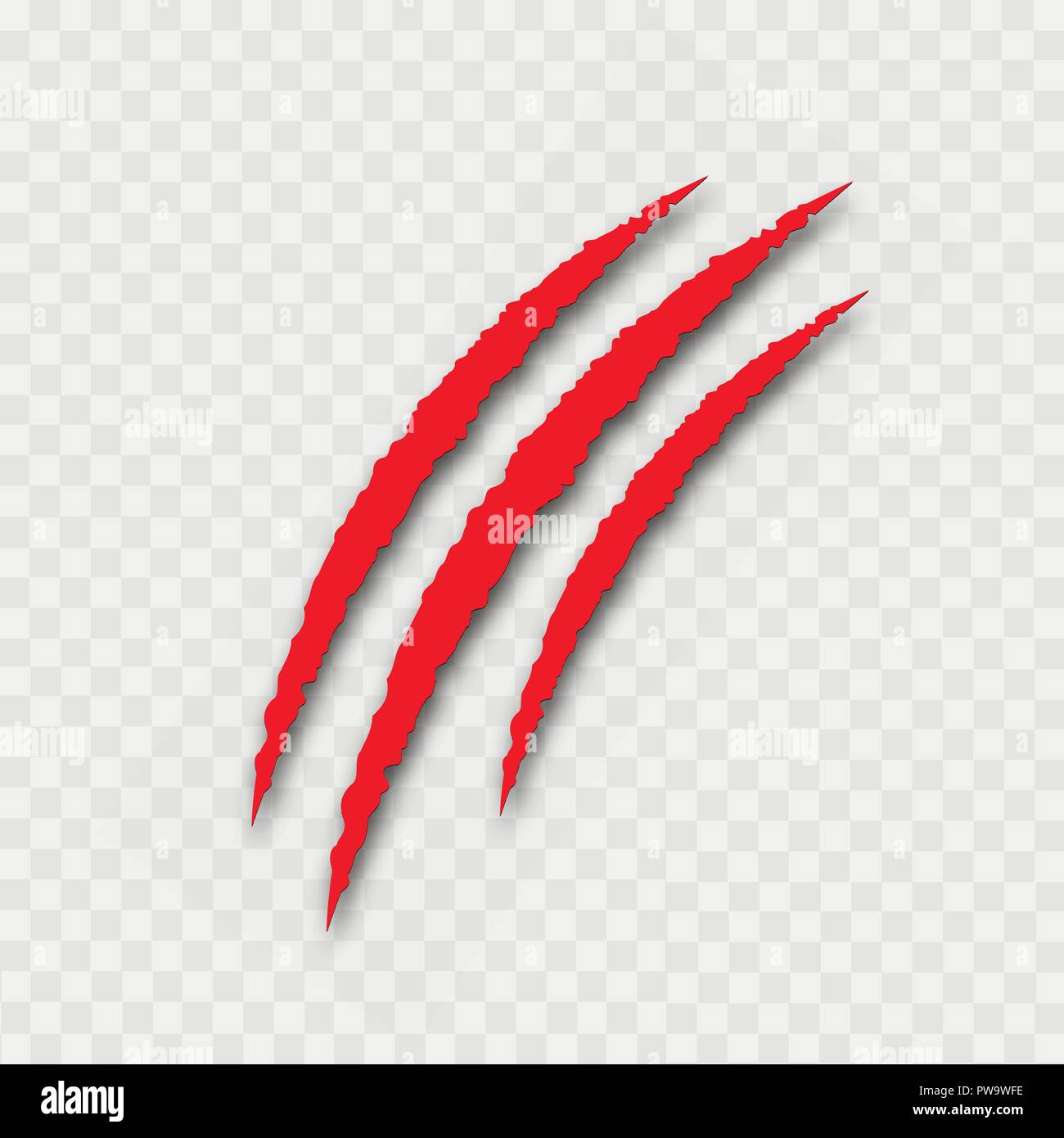 Claw Scratch Vector Vectors High Resolution Stock Photography and ...