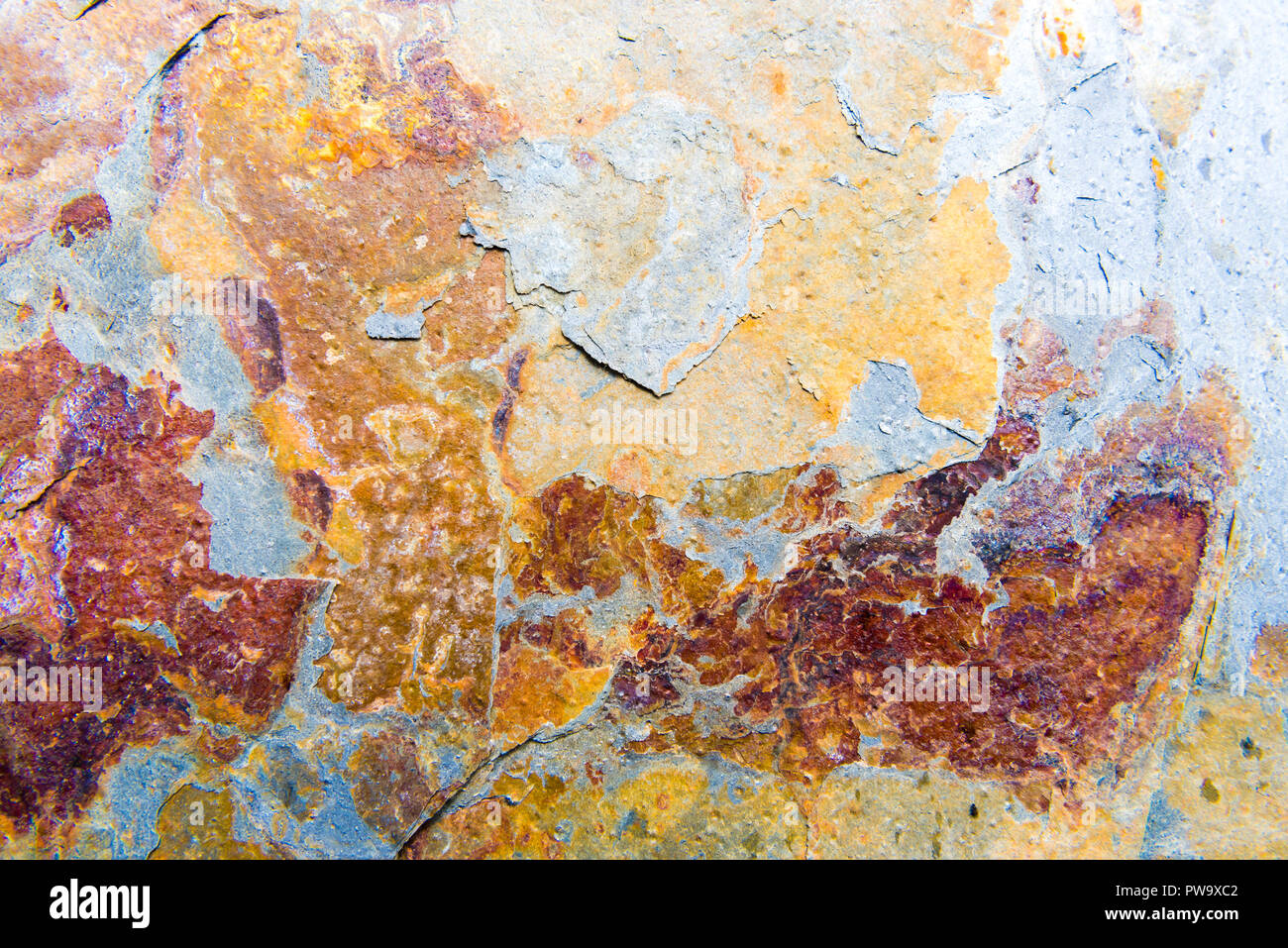 Rusted metal background as template for creative projects Stock Photo ...