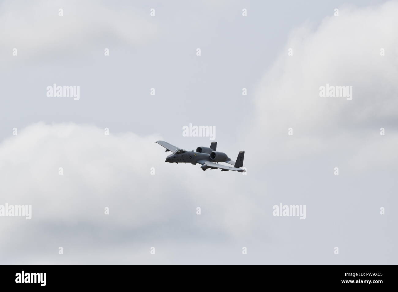 The Fairchild Republic A-10 Thunderbolt II "Warthog" is a ground attack ...