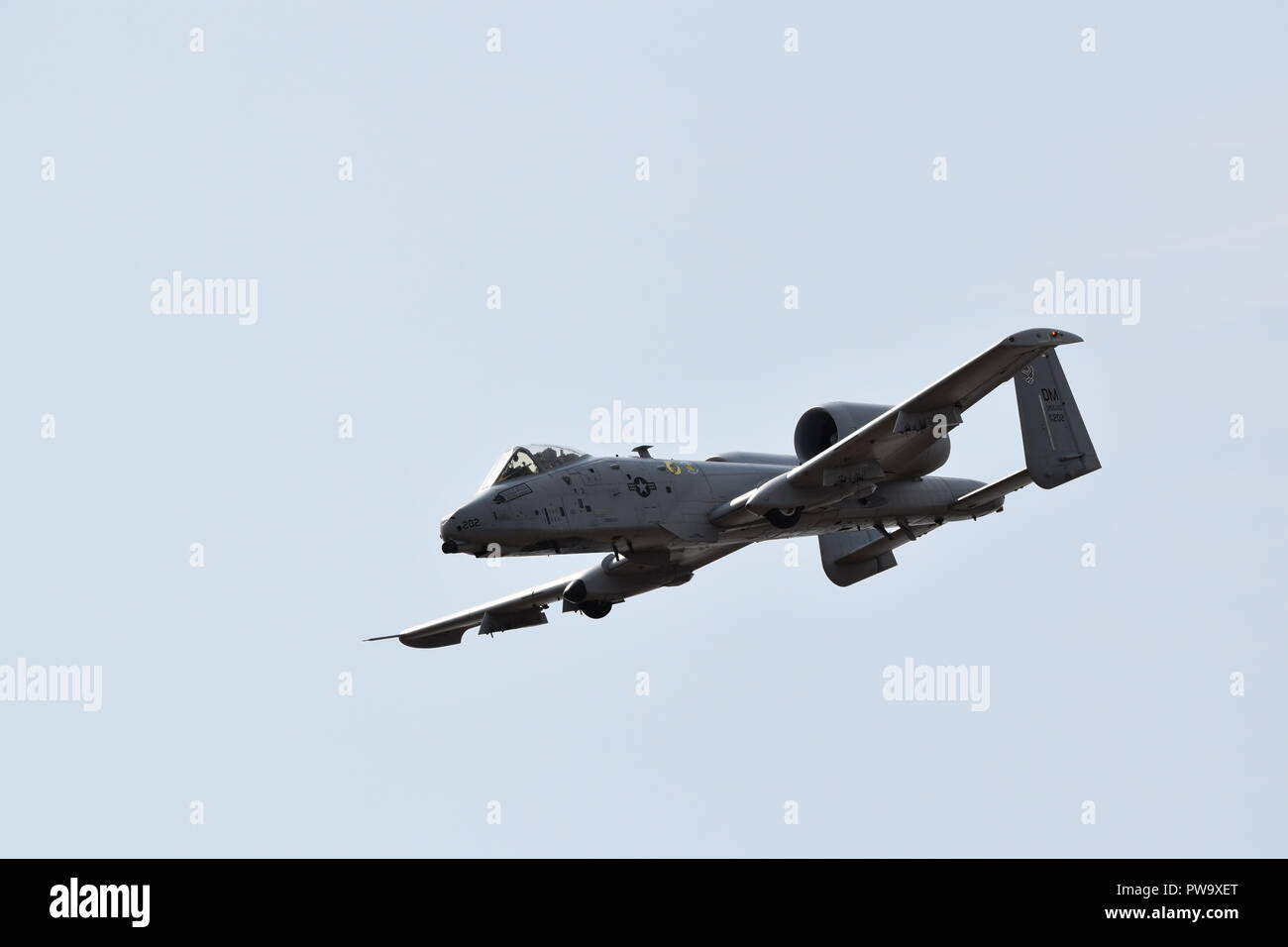 The Fairchild Republic A-10 Thunderbolt II "Warthog" is a ground attack ...