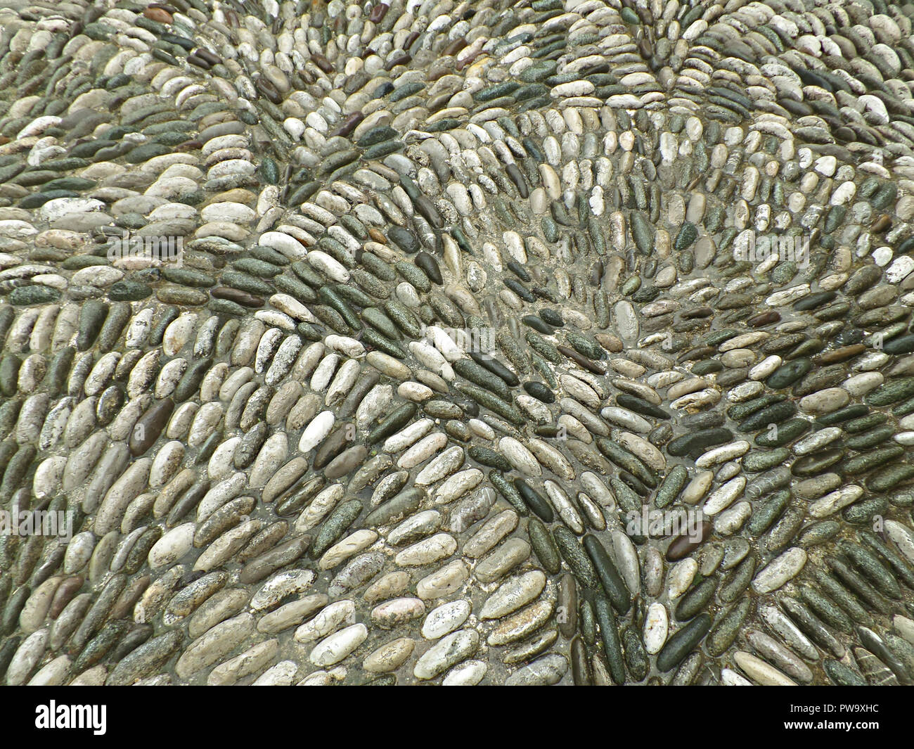 Cobblestone Path of the Historic Town of Mostar in the Light Rain ...