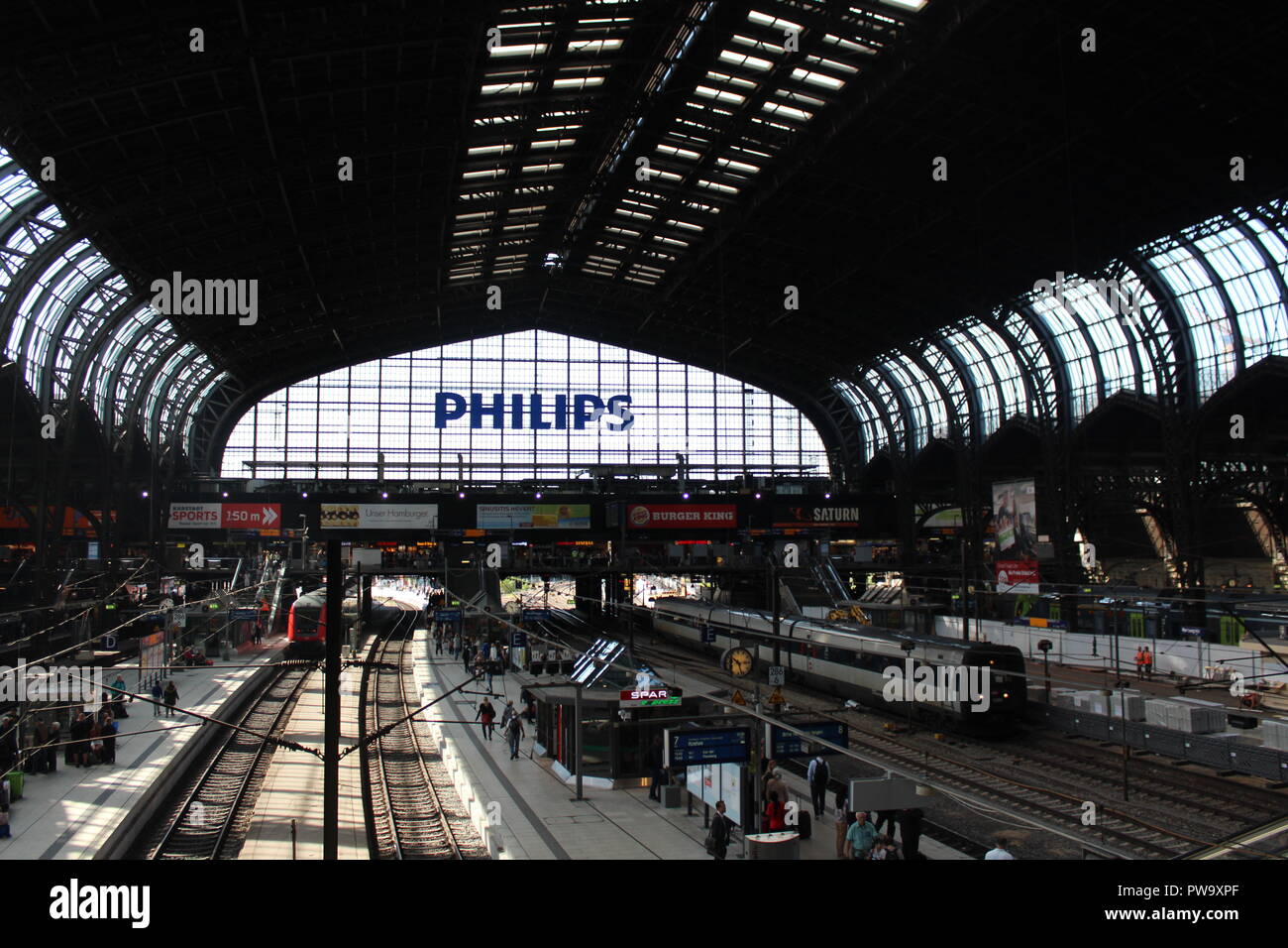 Berlin Hauptbahnhof (Berlin Central Train Station), Germany Stock Photo ...