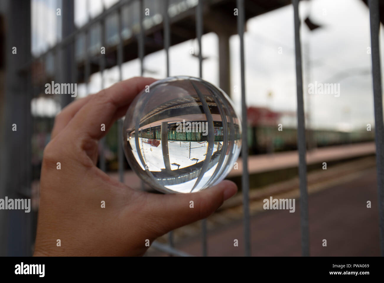 Train wallpaper hi-res stock photography and images - Alamy