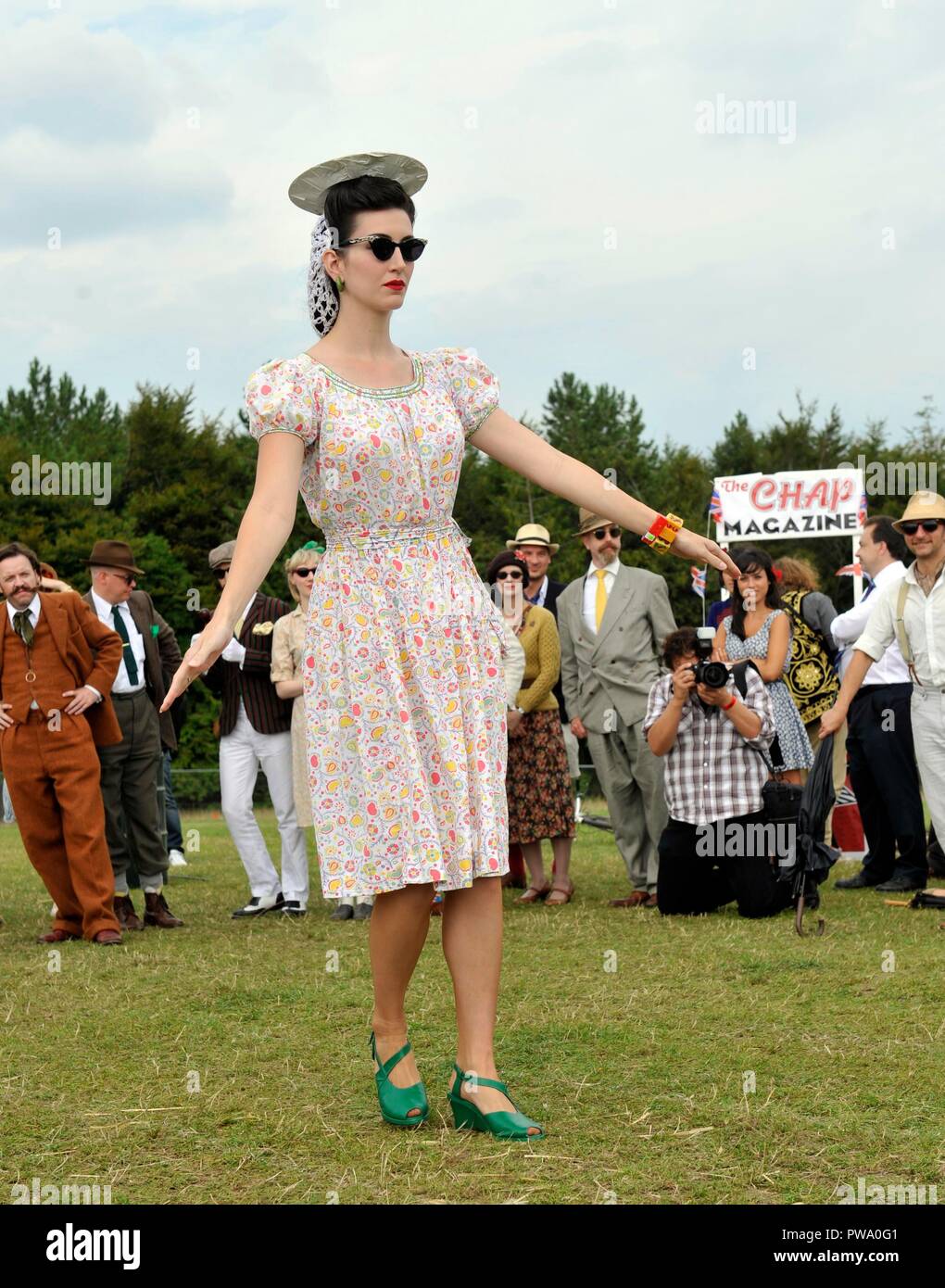 chap olympiad AT THE VINTAGE AT GOODWOOD FESTIVAL 16/08/10 BYLINE ...