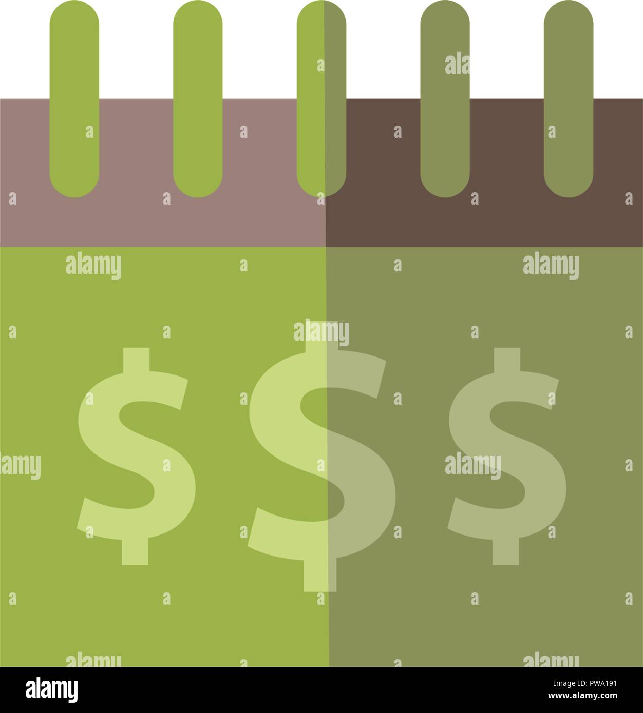 Money Template Flat Icon Isolated Stock Vector Image & Art - Alamy