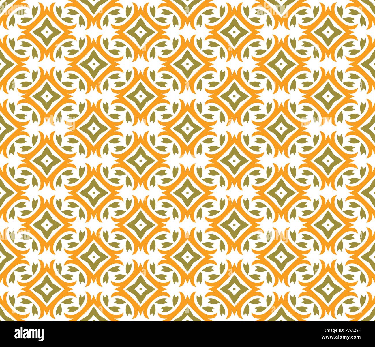 Abstract seamless ornament pattern. Vector illustration Stock Vector ...
