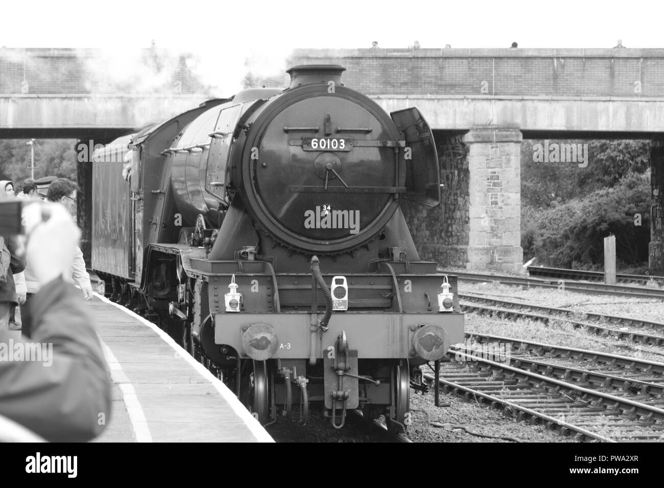 Holyhead station Black and White Stock Photos & Images - Alamy