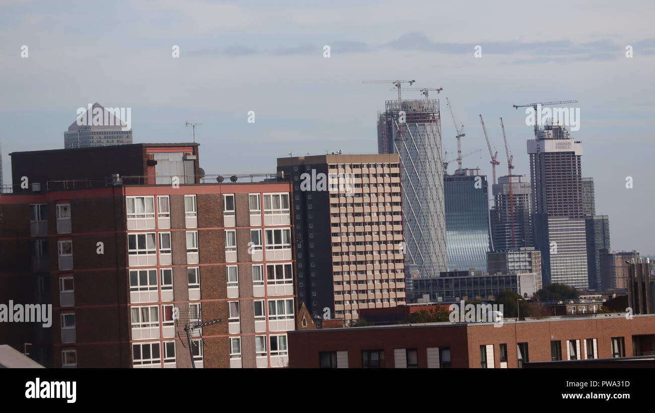 Aerial City London 4K Stock Photo - Alamy