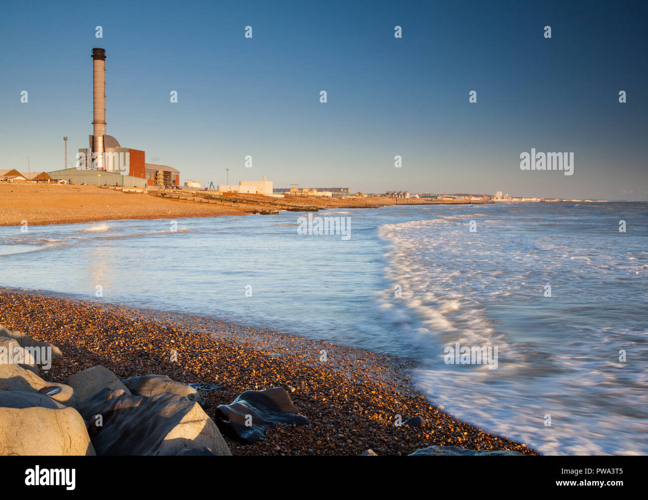 Powerstation beach hi-res stock photography and images - Alamy
