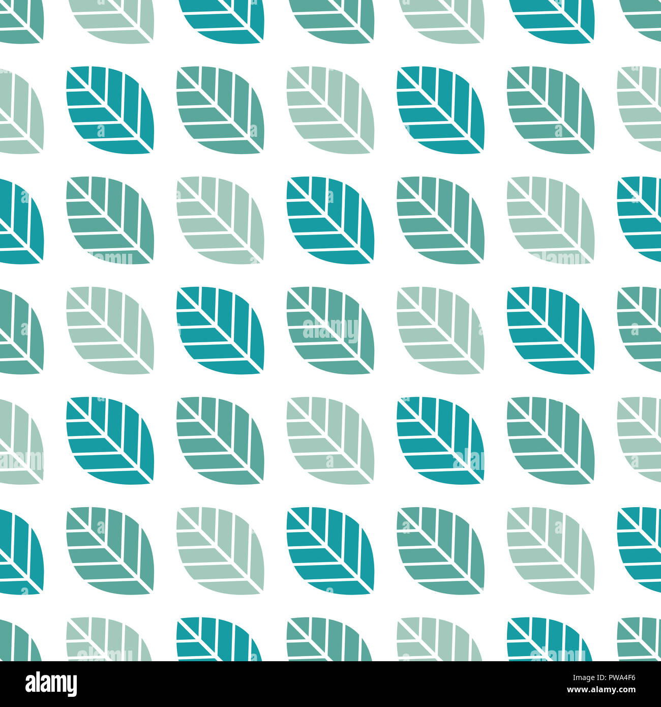 Seamless leaf pattern background Stock Photo - Alamy