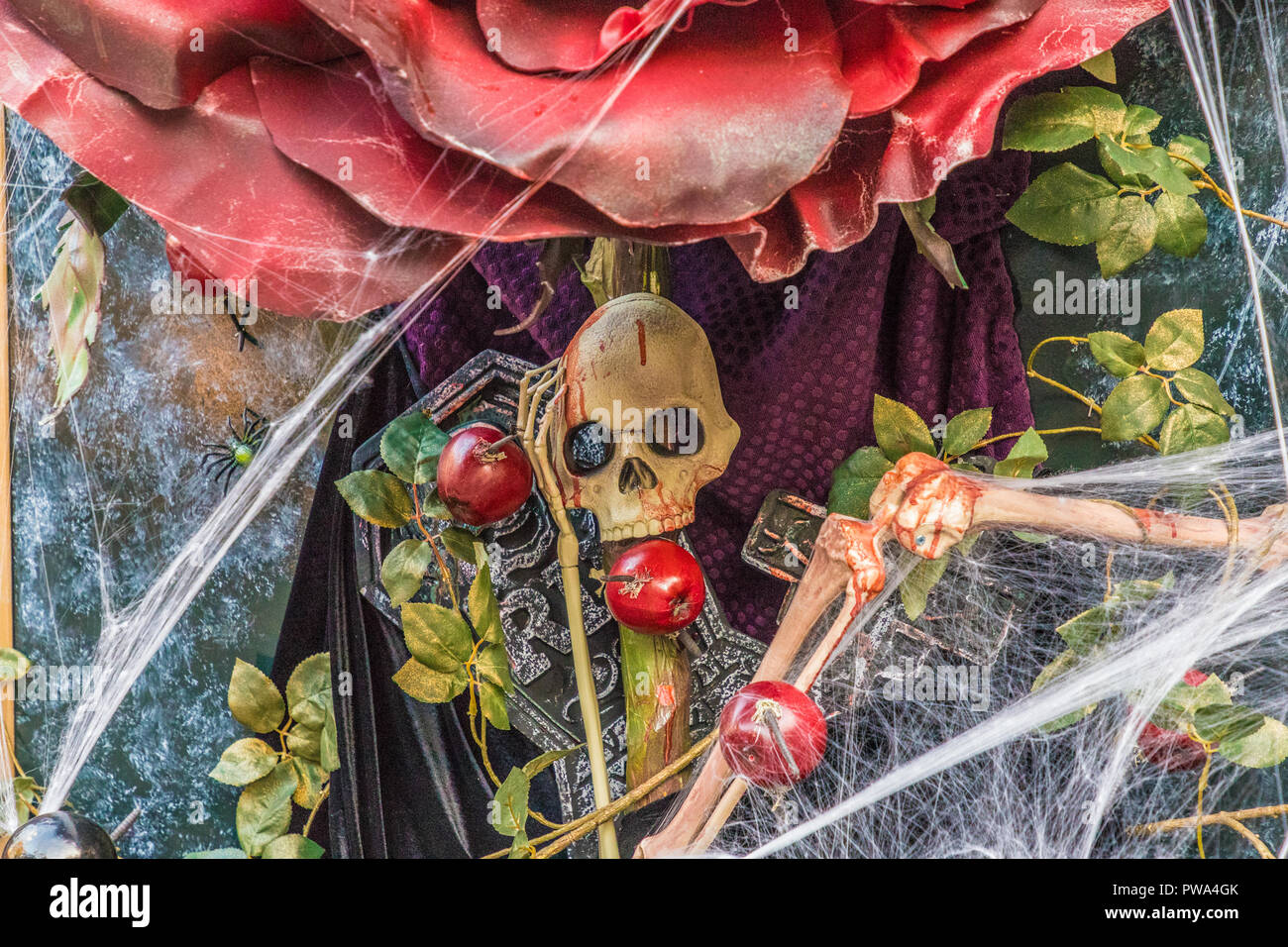 A Halloween view in london Stock Photo - Alamy
