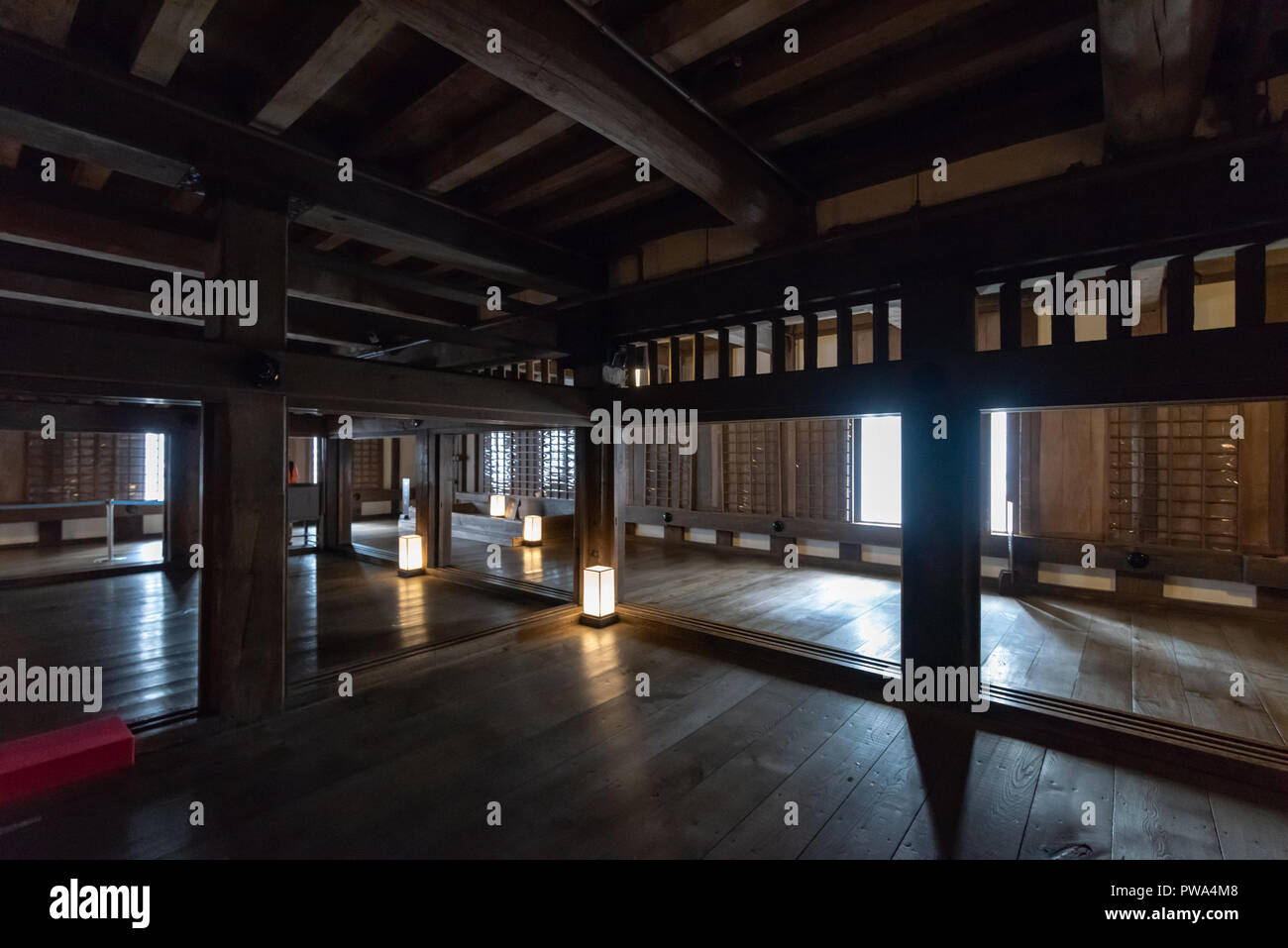 Himeji castle interior hi-res stock photography and images - Alamy