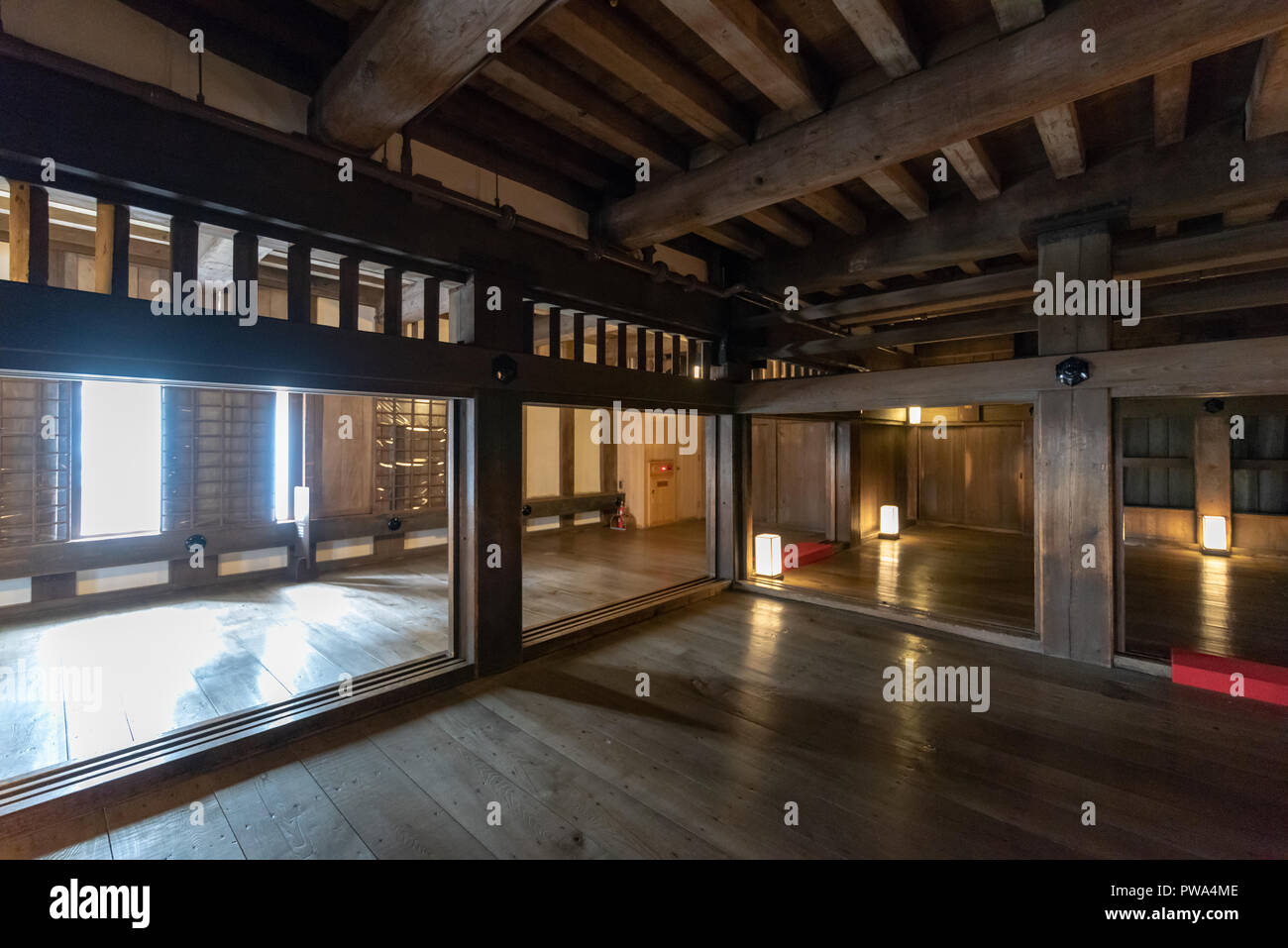 Himeji castle interior hi-res stock photography and images - Alamy