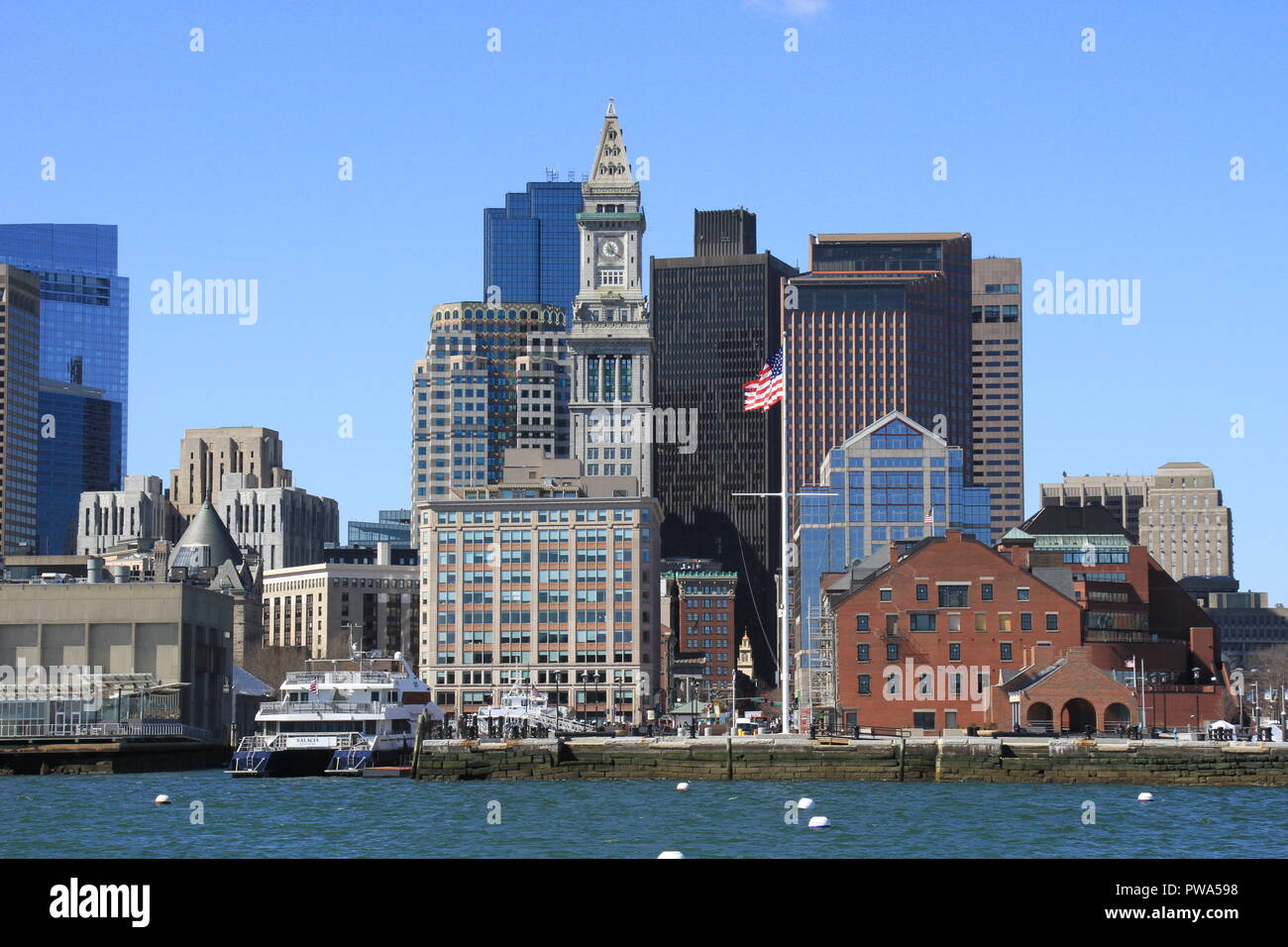 Ferry across the Charles River Stock Photo - Alamy