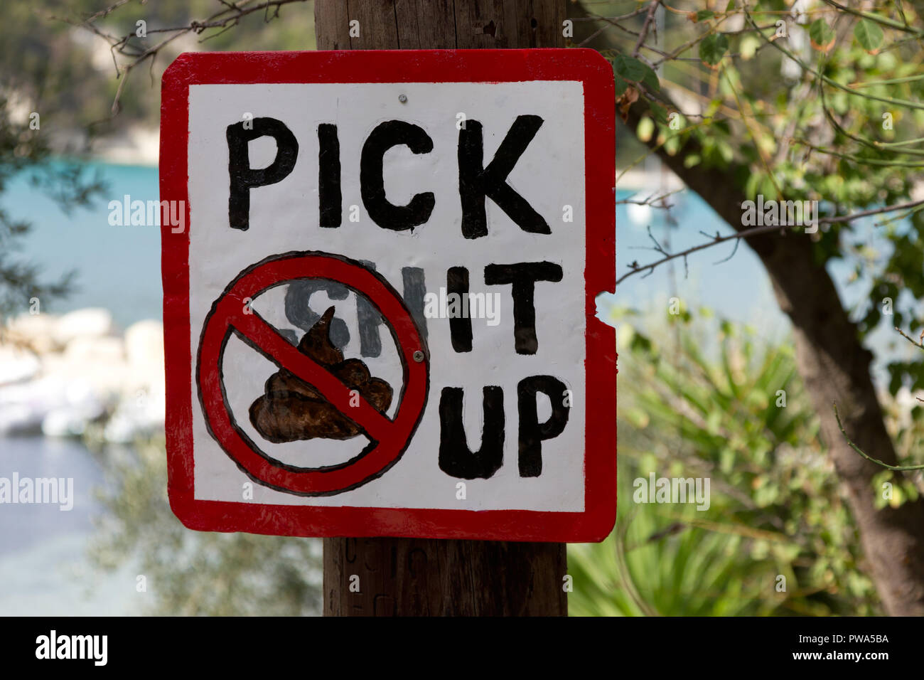 Home made road sign hi-res stock photography and images - Alamy