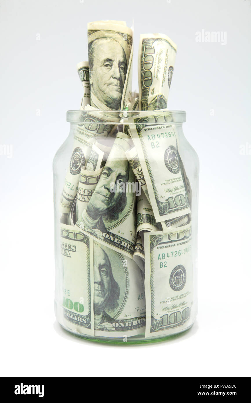 Jar with paper notes hi-res stock photography and images - Alamy