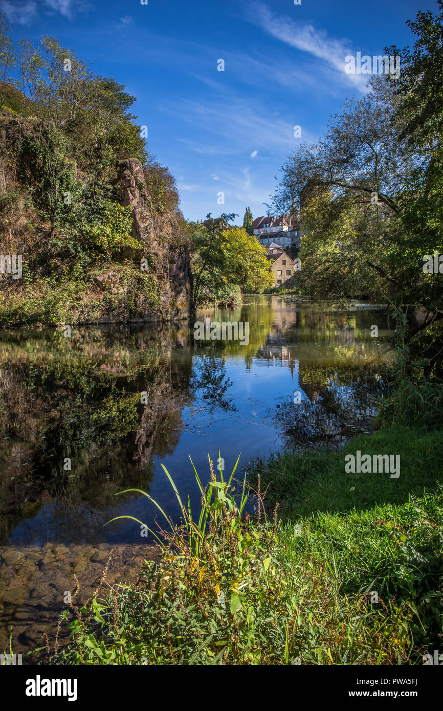 Scenary on the river Stock Photo - Alamy
