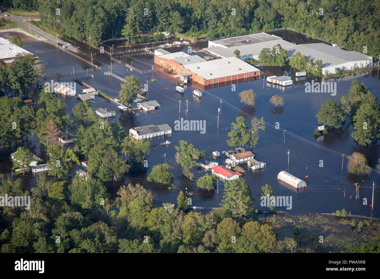 Flooded street in north carolina hi-res stock photography and images ...