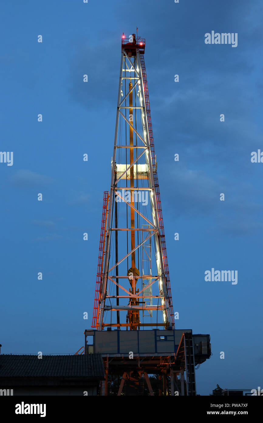 Huge Drilling At Night
