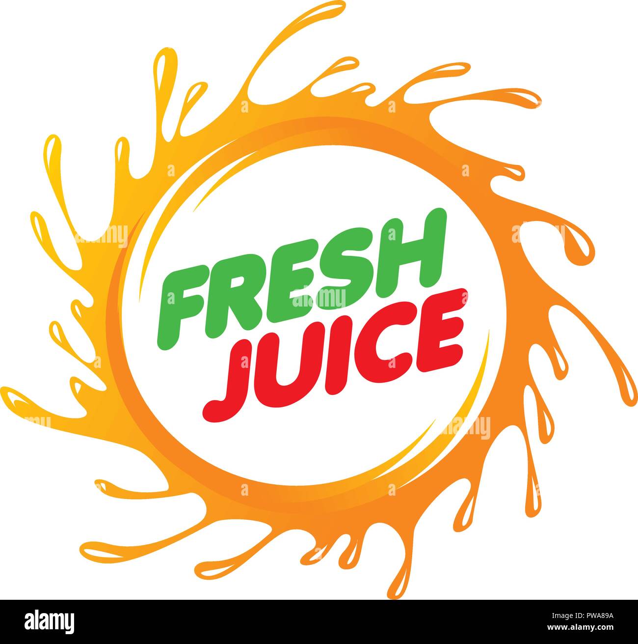 Fresh Juice Vector