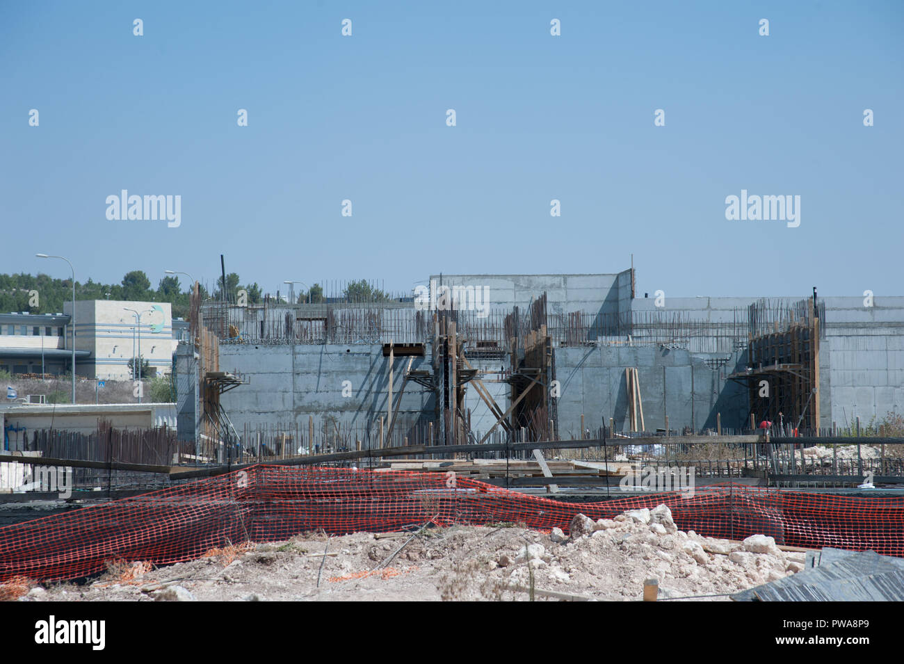 a new construction, new building, Modiin, Israel Stock Photo - Alamy