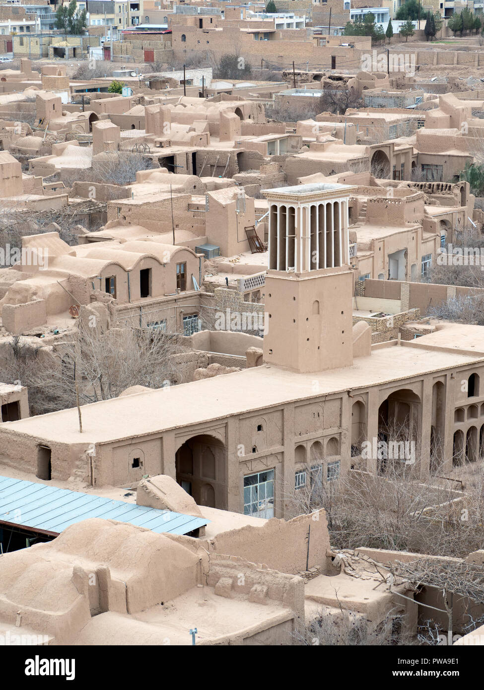 Meybod old houses, Yazd province, Iran Stock Photo - Alamy