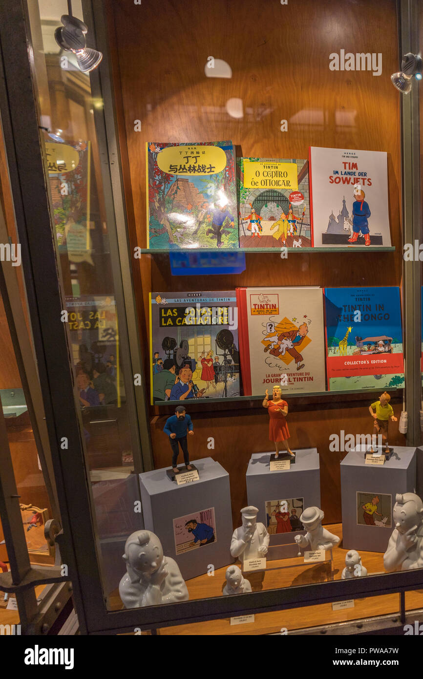 Tintin shop hi-res stock photography and images - Alamy