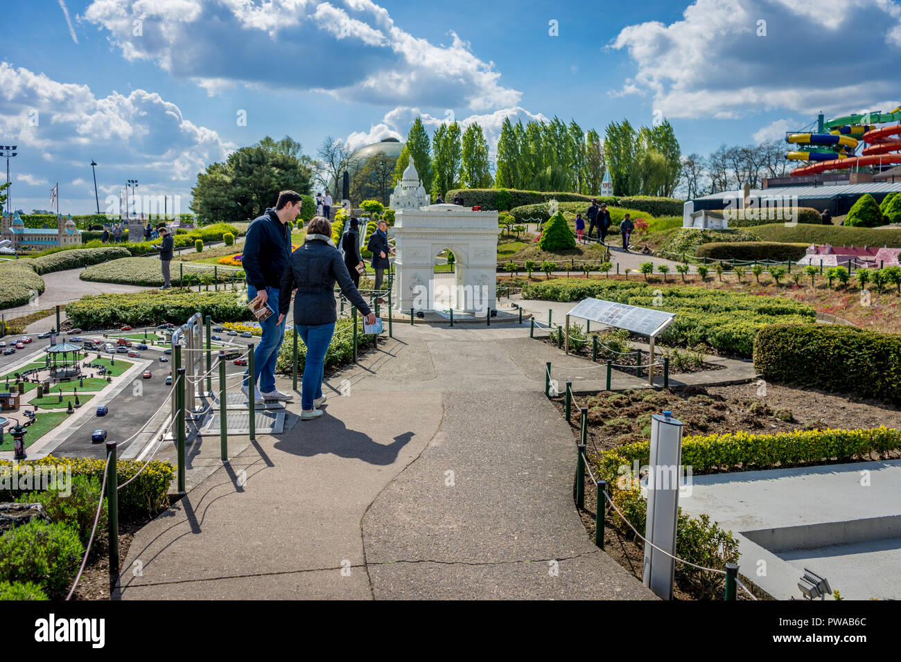 Miniatures with arc hi-res stock photography and images - Alamy