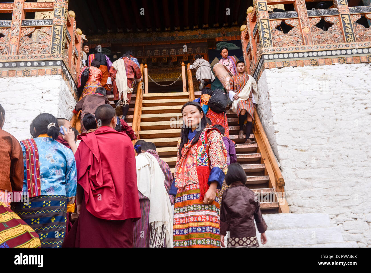 Punakha dromchoe festival hi-res stock photography and images - Alamy