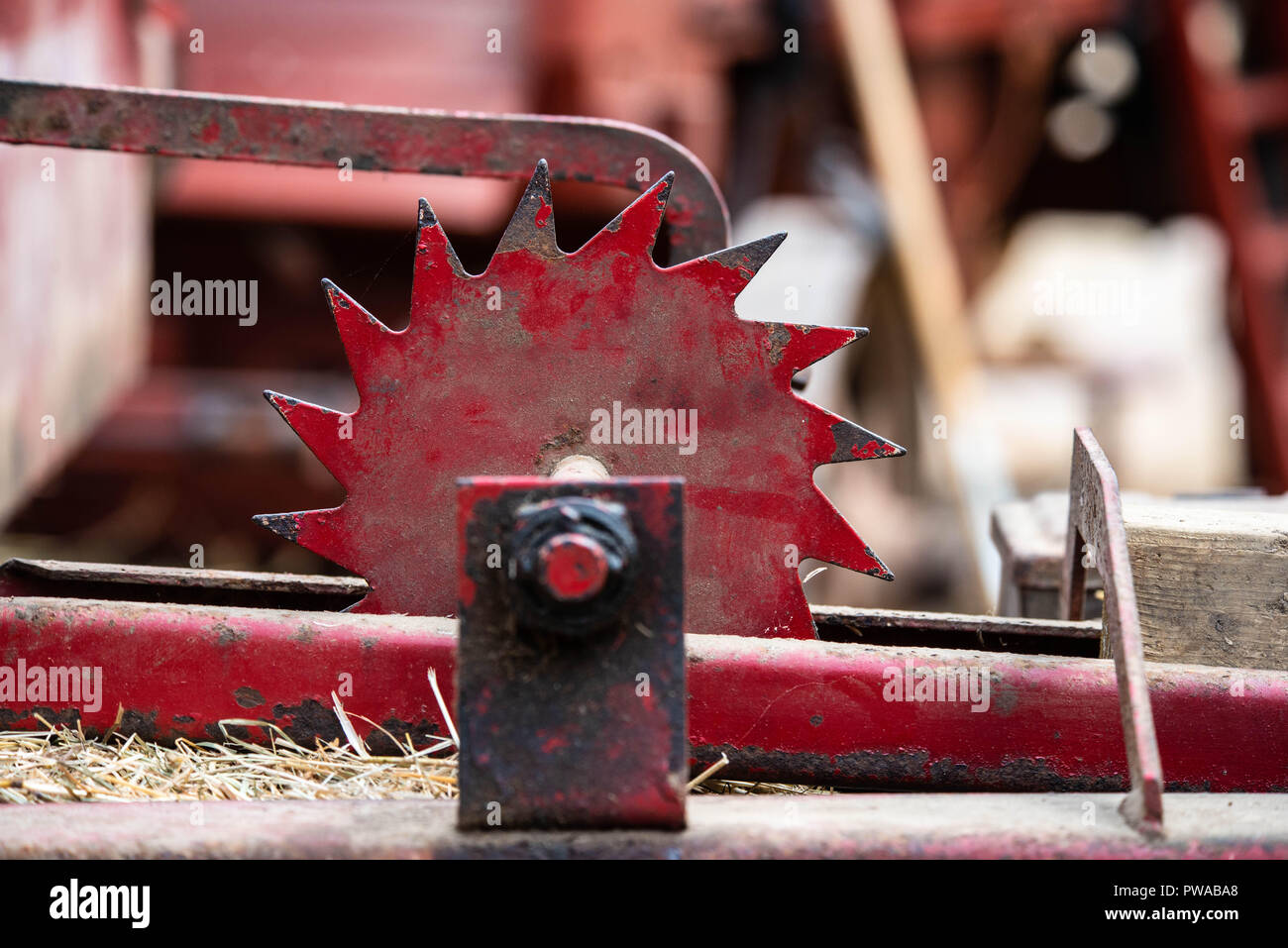 Thresher machine hi-res stock photography and images - Alamy