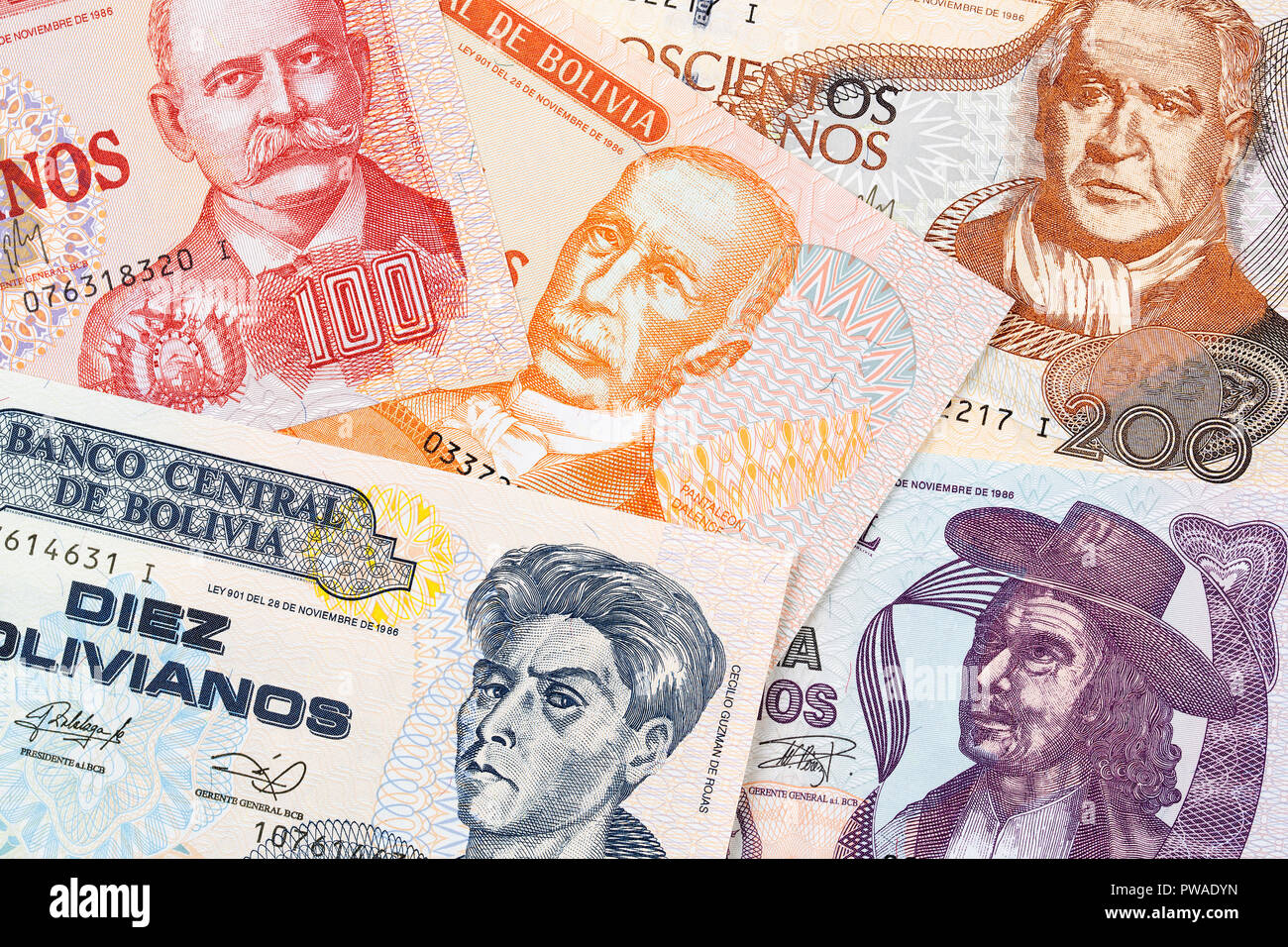 Bolivian currency hi-res stock photography and images - Alamy