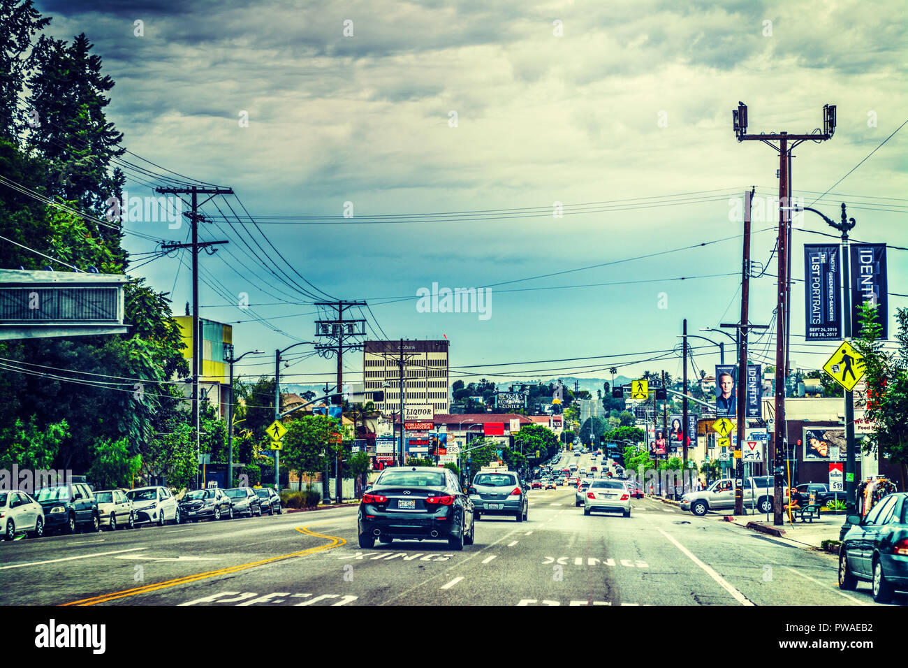 Old sunset blvd hi-res stock photography and images - Alamy